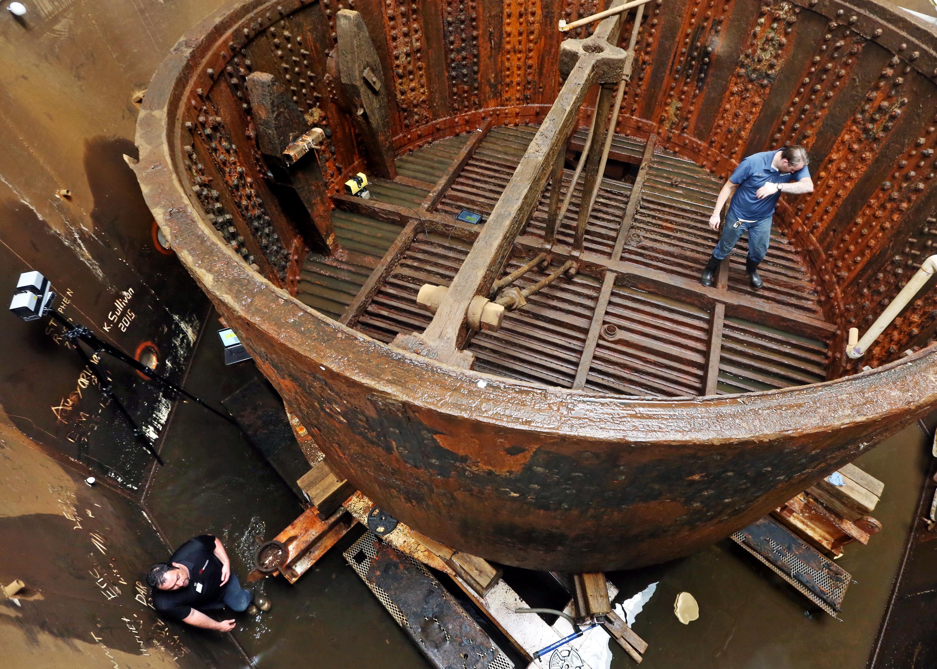 Uss Monitor Turret Bodies