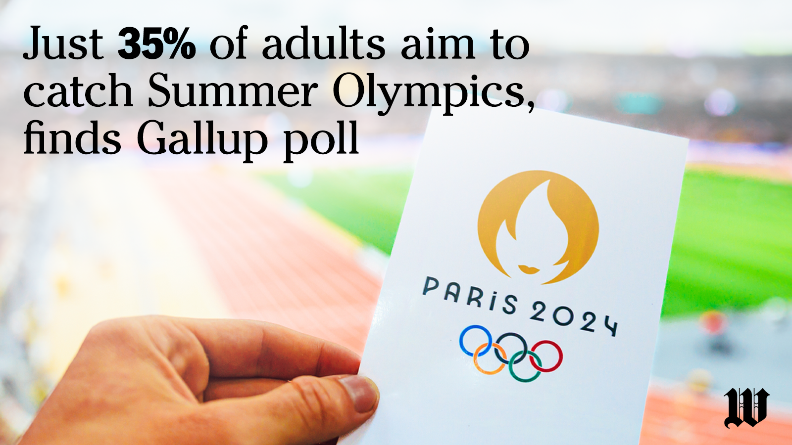 Just 35% of adults aim to catch Summer Olympics, finds Gallup poll ...