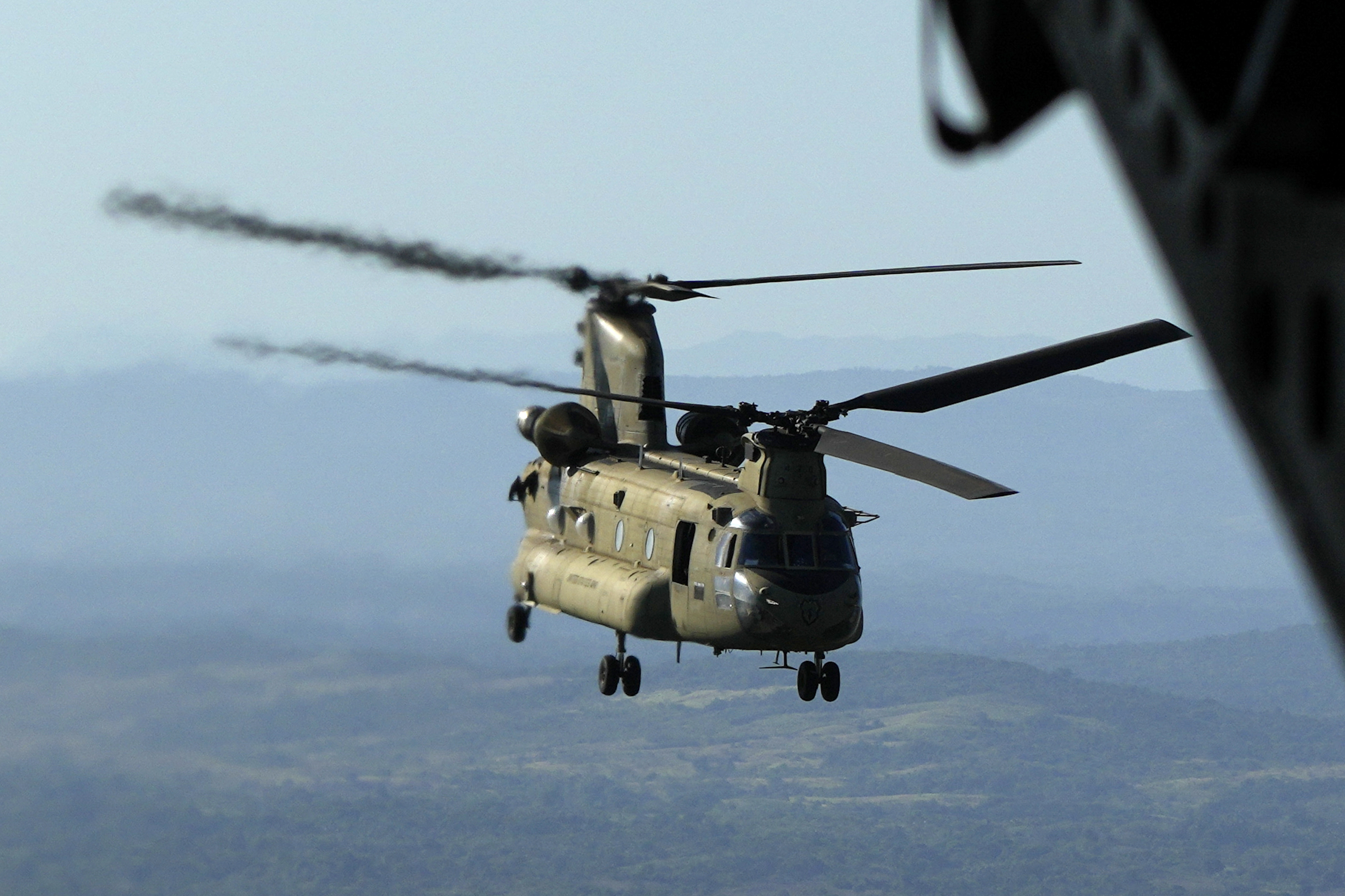 Chinook Military Helicopter